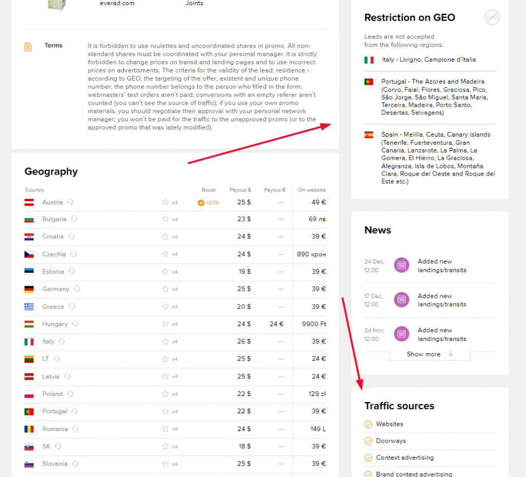 How to work with nutra vertical on Everad example | Blog Everad